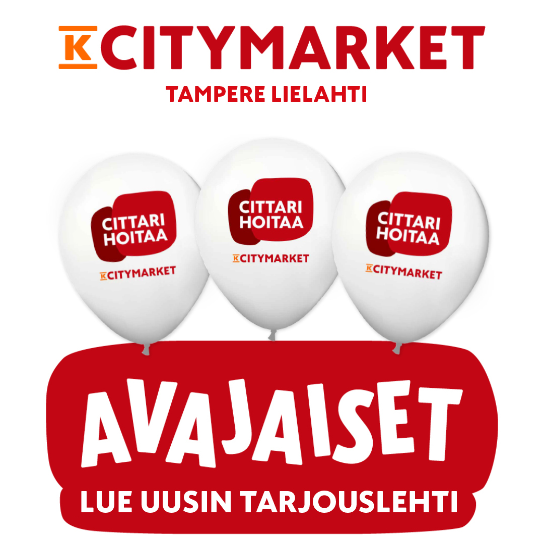 K-Citymarket Lielahti - Katso uusin tarjouslehti